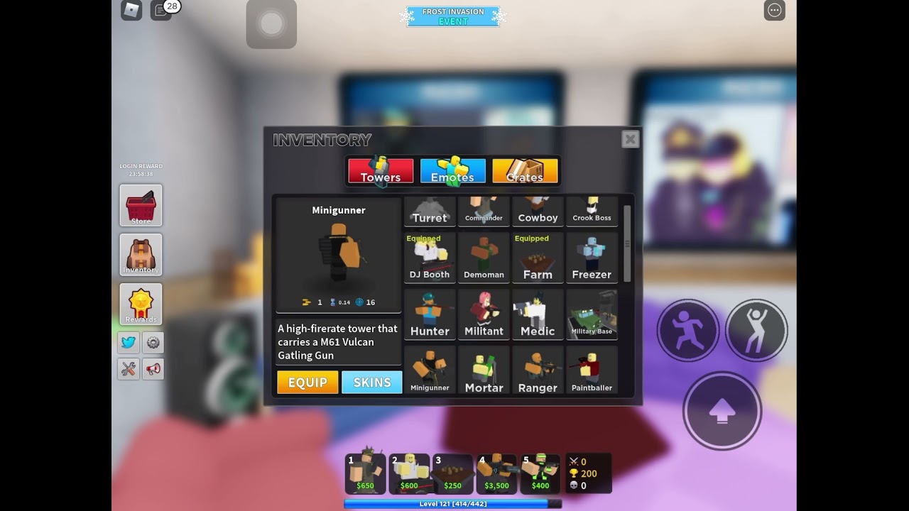 My inventory in Tds #shorts - YouTube