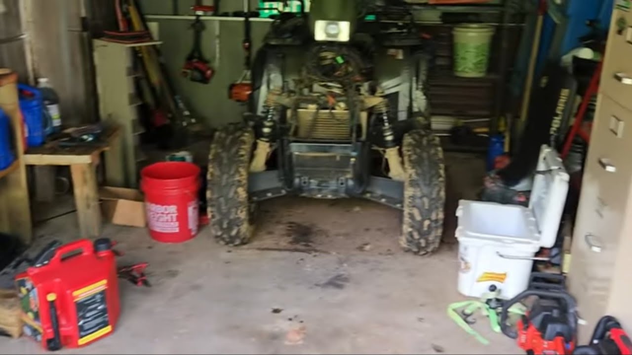 shed clean up - YouTube