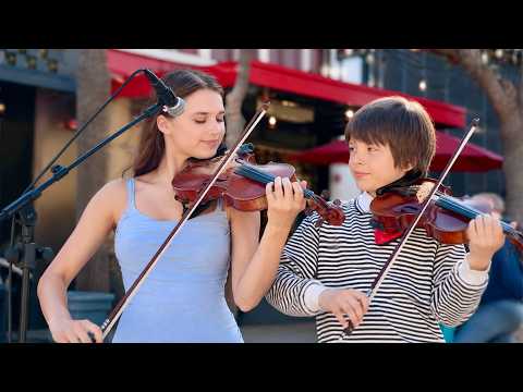 You Raise Me Up - Amazing Brother & Sister Violin Duet | Leo & Karolina Protsenko