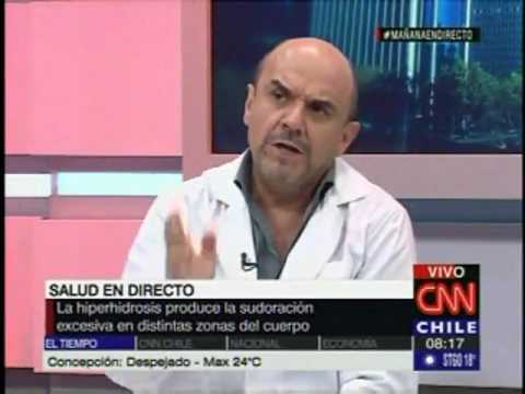 Hiperhidrosis, Dr. Fernando Benavides – CNN Chile Salud en Directo ...