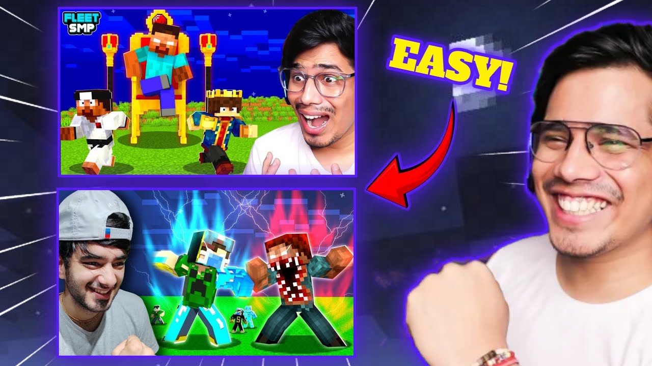 How to make Minecraft THUMBNAIL LIKE A @GamerFleet and @YesSmartyPie ...