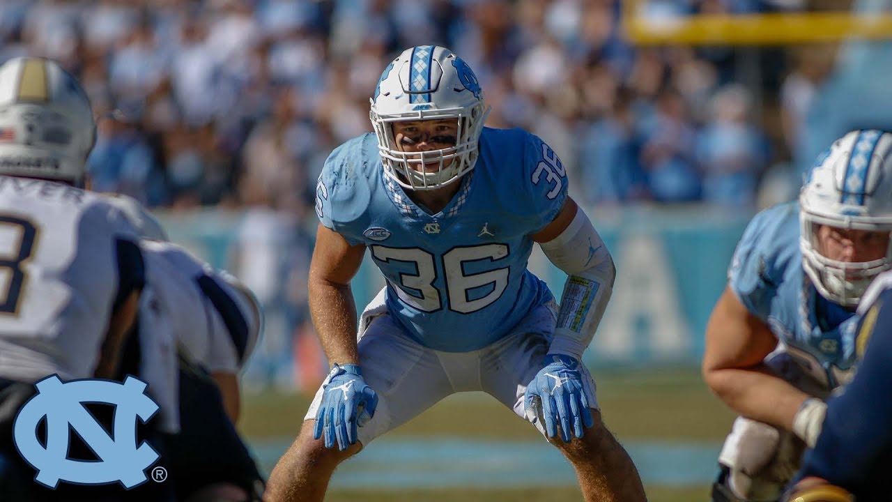 UNC LB Cole Holcomb Top Plays 2018 - YouTube