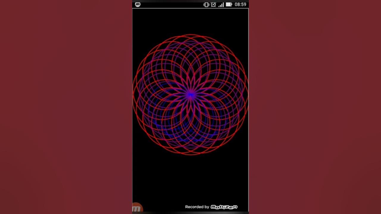 Amazing rangoli graphic program using python (part 1) | turtle graphics - YouTube