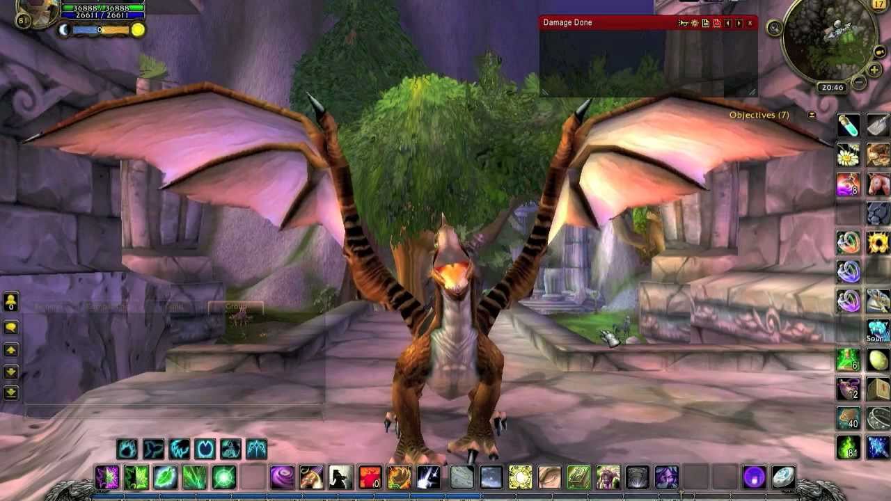 World of Warcraft - Bronze Drake Mount - YouTube