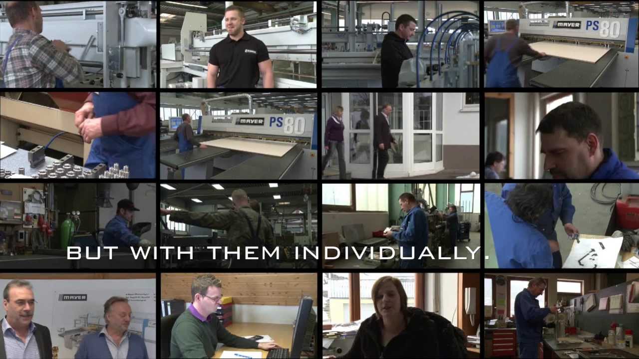 Otto Mayer Maschinenfabrik GmbH - Plattensägen - YouTube