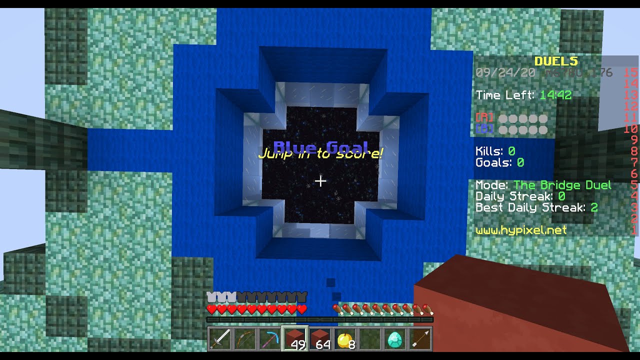 HYPIXEL BRIDGE GAMEPLAY COMPILATION - YouTube