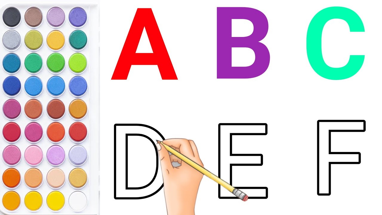 abcd, abcde, a for apple b for ball c for cat, ABC alphabet song ...