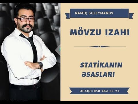 Statikanın Əsasları (Online Fizika Dərsləri-Mövzu İzahı)