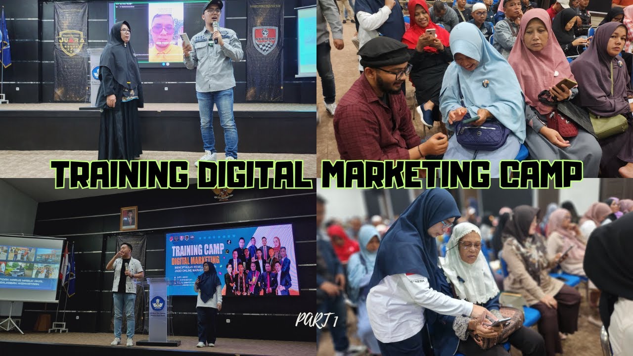 KESERUAN TRAINING DIGITAL MARKETING CAMP LEMBANG PART 1 - YouTube