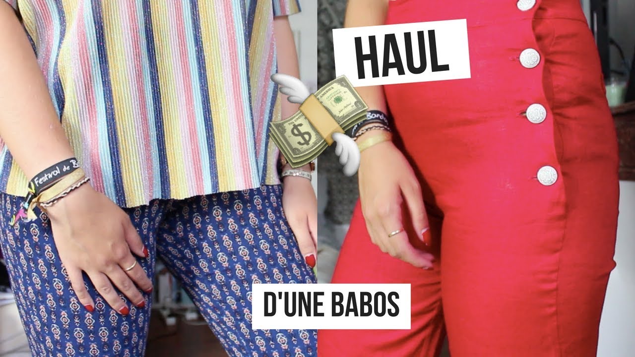 HAUL : TRY ON D'UNE BABOS - YouTube
