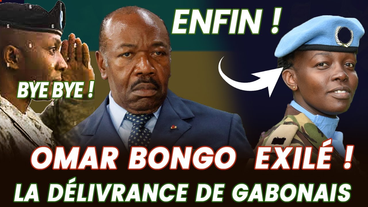 OMAR BONGO SE DIRIGE VERS LA FRANCE POUR RESOUDRE... LA POPULATION ...
