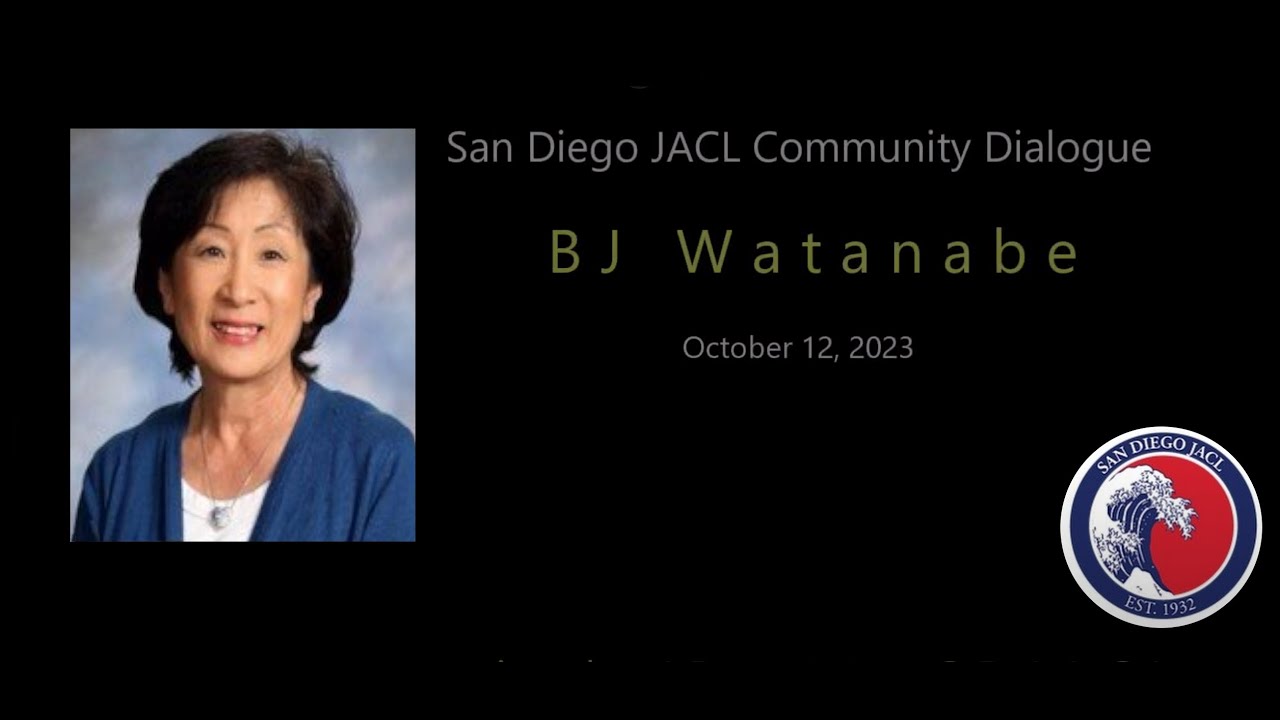 SDJACL Presents: BJ Watanabe on Community Activism - YouTube
