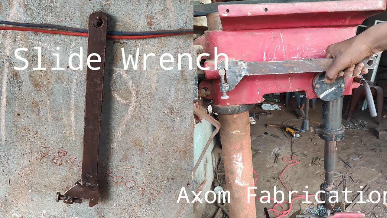 How to make Handmade Slide Wrench.. - YouTube