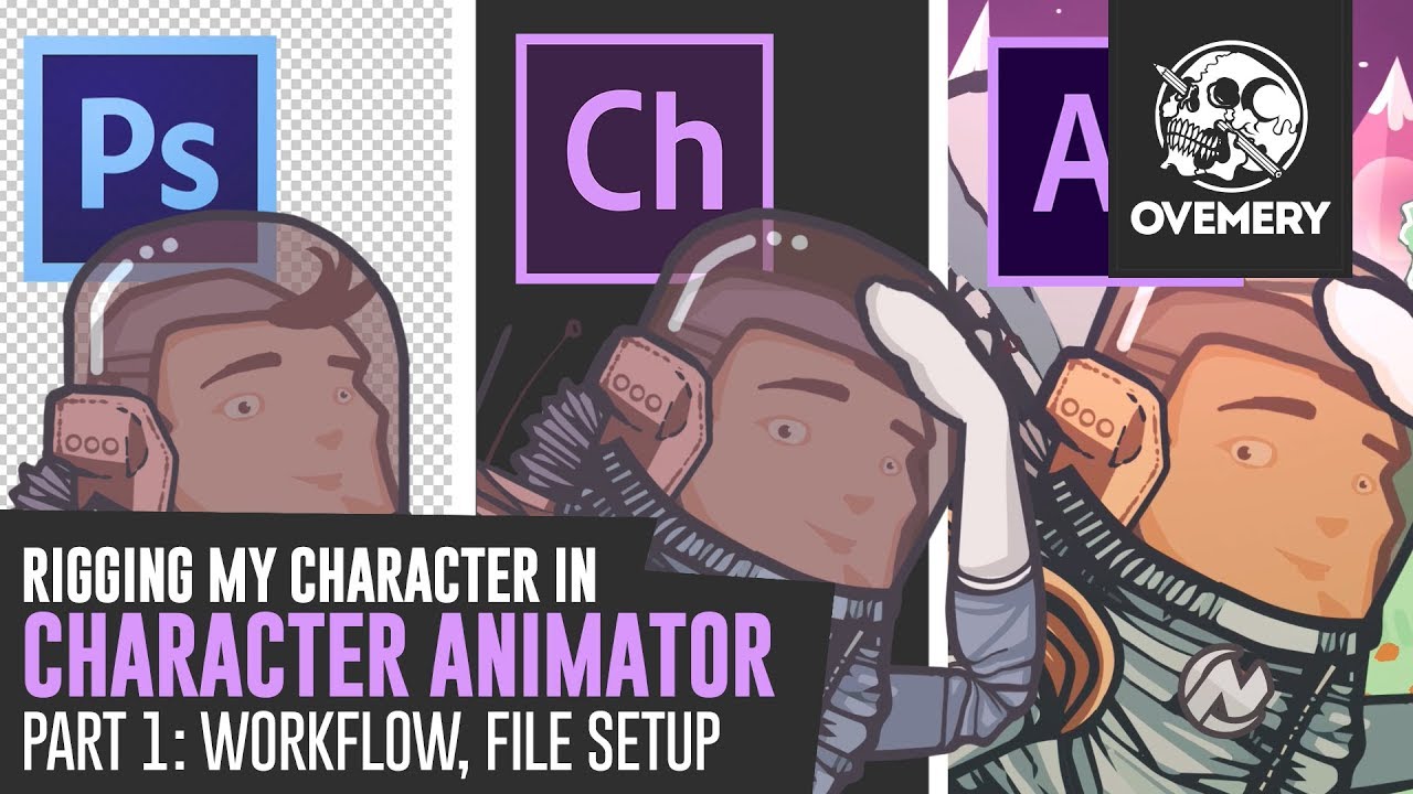 Character Animator Part1: Workflow, Setting up files - YouTube