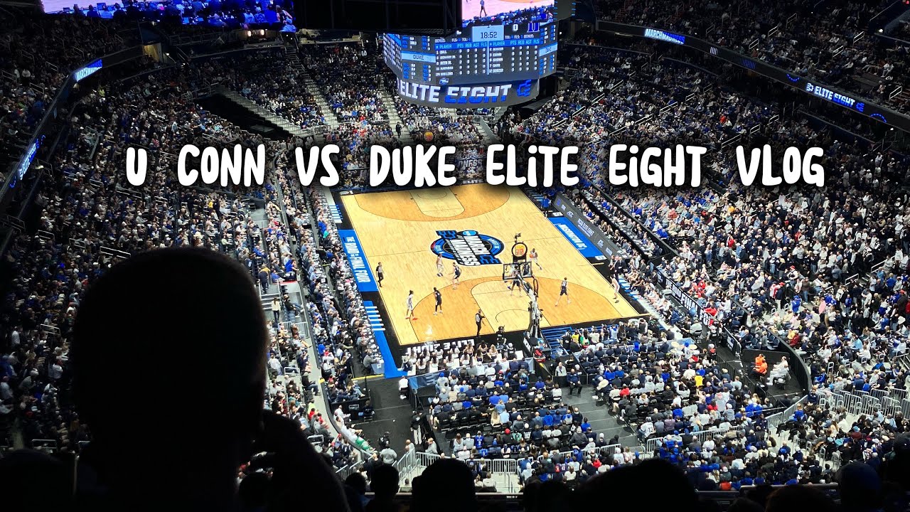U Conn vs. Duke Elite Eight Game Vlog - YouTube