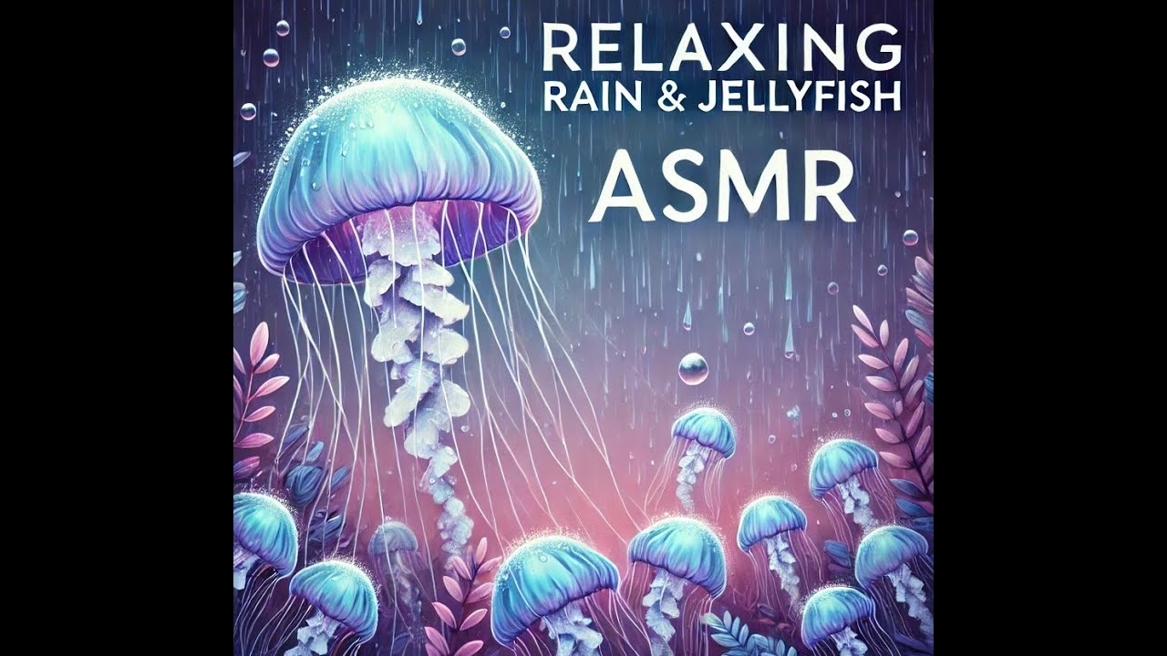 Relaxing Rain and Jellyfish ASMR | Soothing Sounds for Sleep ...