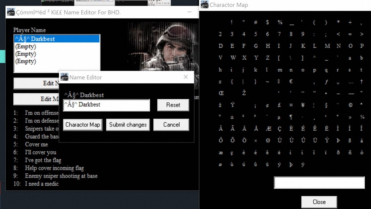 How To Install and Use Special Characters - Delta Force Black Hawk Down ...