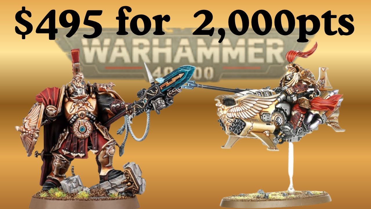 How to Build a 2,000pt ADEPTUS CUSTODES Army in 2026 - YouTube