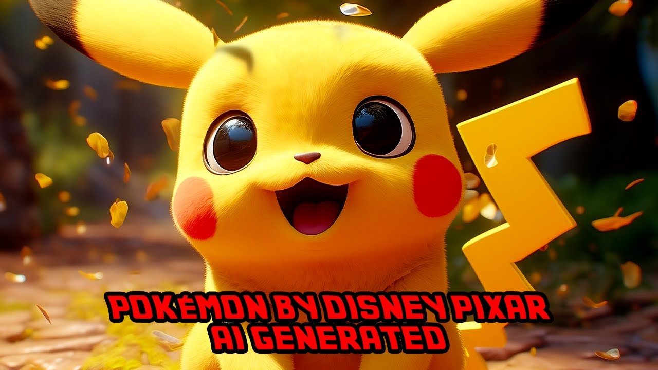 POKÉMON BY DISNEY PIXAR #ai #disney #pokemon - YouTube