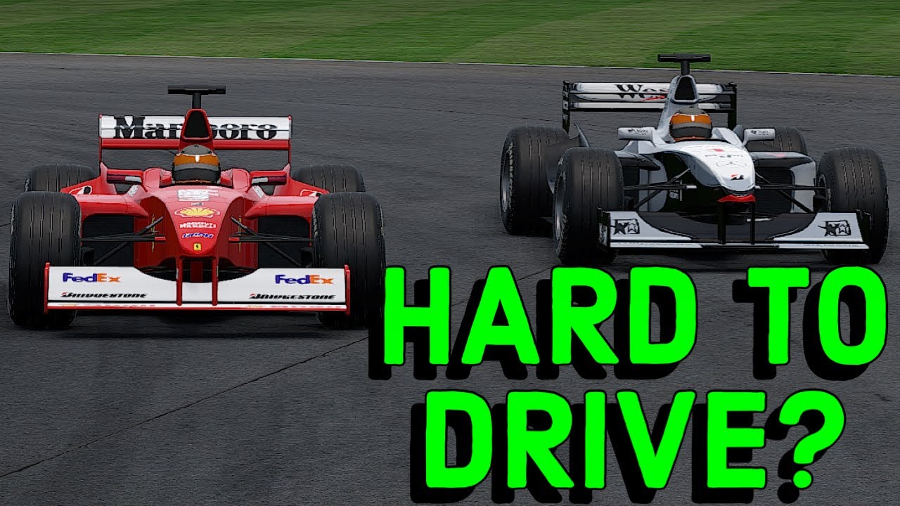 WERE F1 CARS EASY TO DRIVE? - YouTube