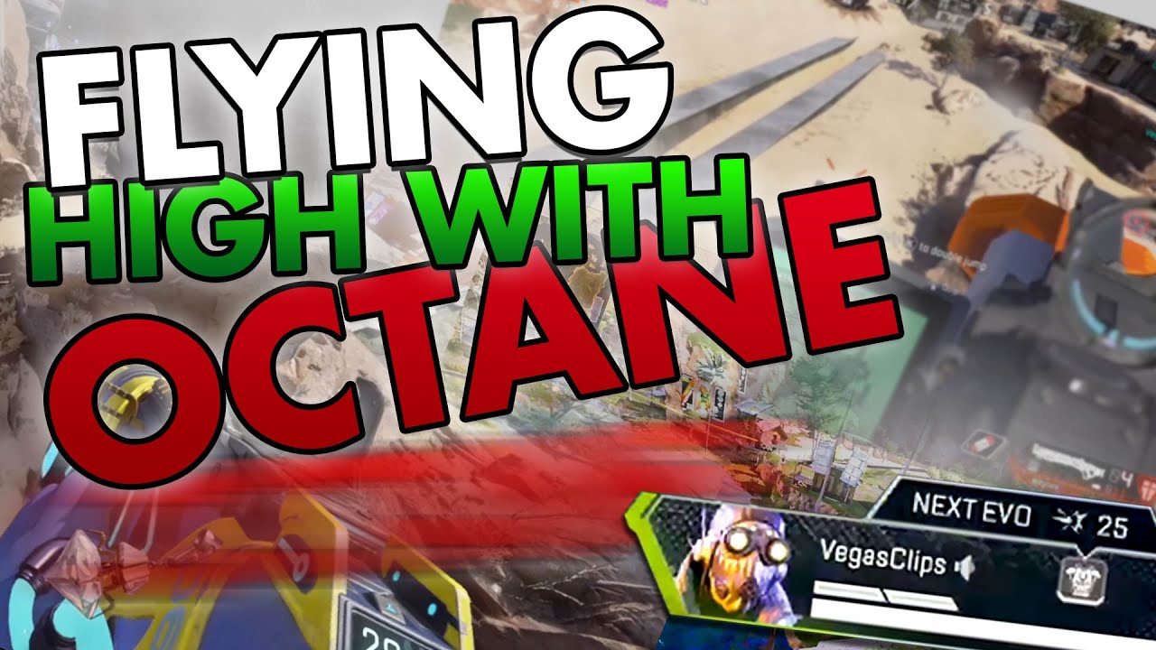 Apex Legends - Flying High with Octane - Gameplay Season 8 - YouTube