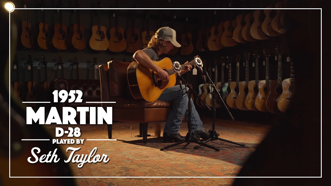 1952 Martin D-28 played by Seth Taylor | Live at Carter Vintage Guitars ...