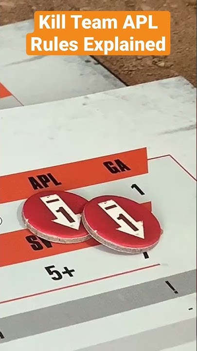ACTIONS & ACTION POINT LIMITS APL - Kill Team Rules Explained - RULE 1 ...