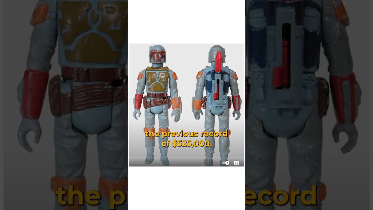 Most expensive action figure ever sold store