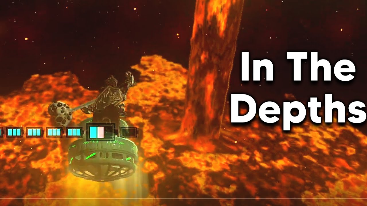 There's Lava In The Depths Of Hyrule? - YouTube