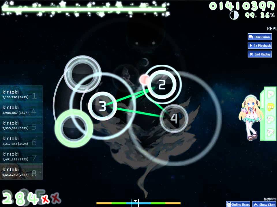 osu! V.K - mirror night[insane] - YouTube