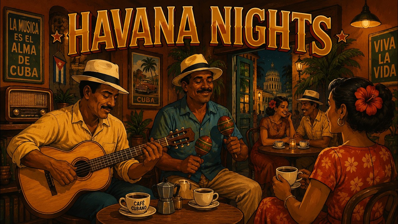 Havana Nights Radio ☕ Café Cubano Sessions 🎺 Son Auténtico & Alma de ...
