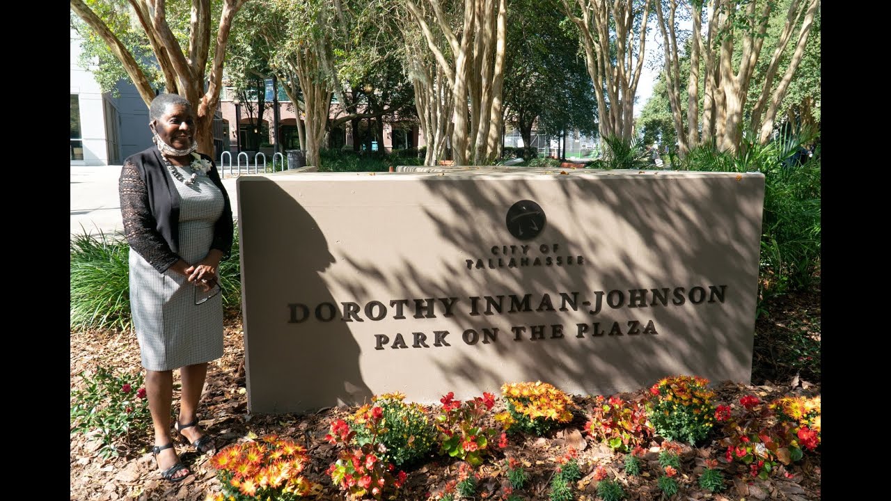 Dorothy Inman-Johnson Park on the Plaza Dedication - YouTube