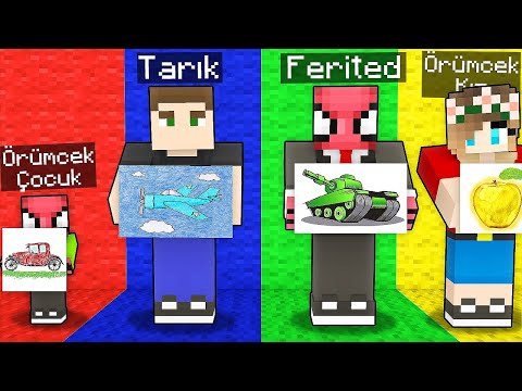 TEK RENK ÇİZİM YARIŞMASI - Minecraft