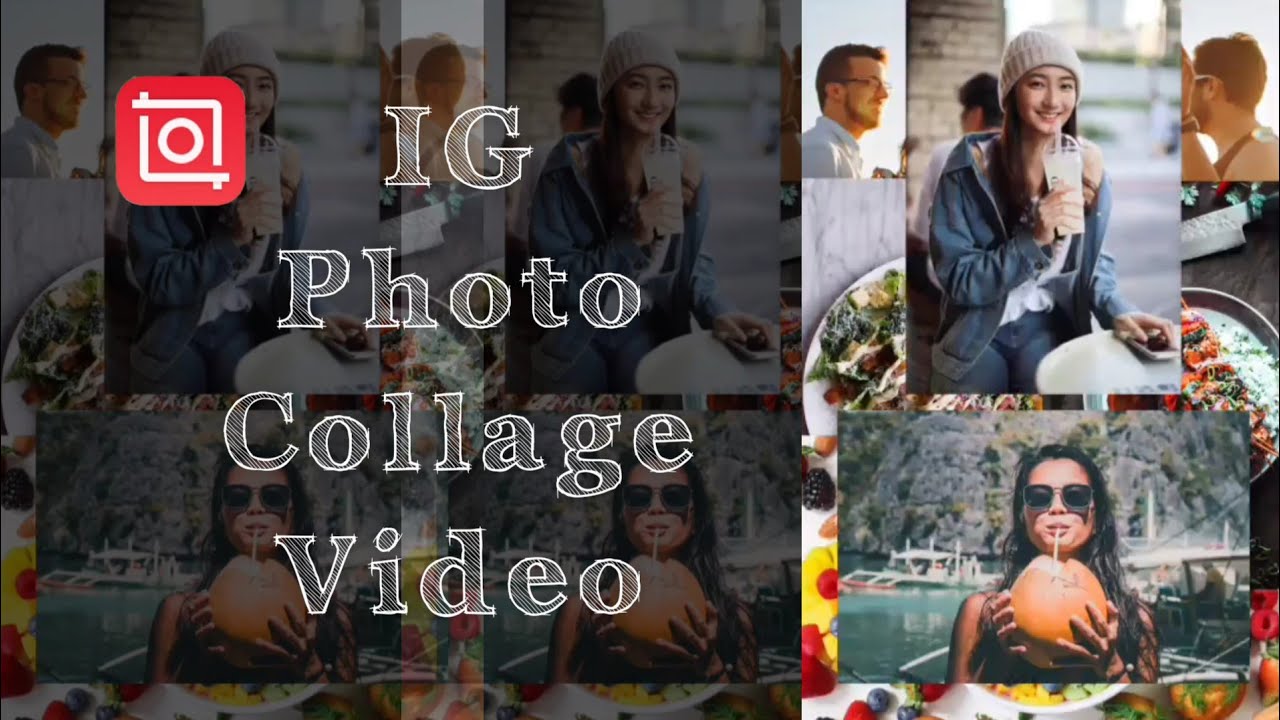 Create Instagram Trending Photo Collage | Inshot Tutorial - YouTube