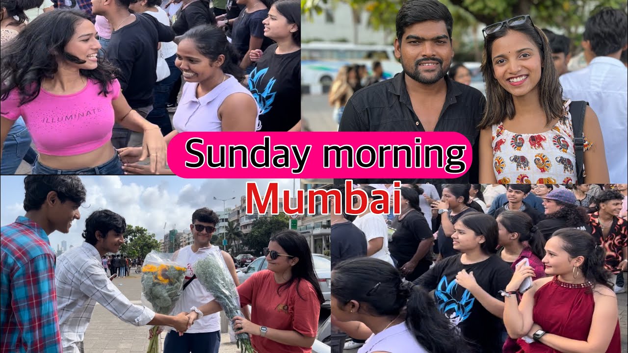 Sunday morning | Marine Street | Marine drive mumbai | marine line ...
