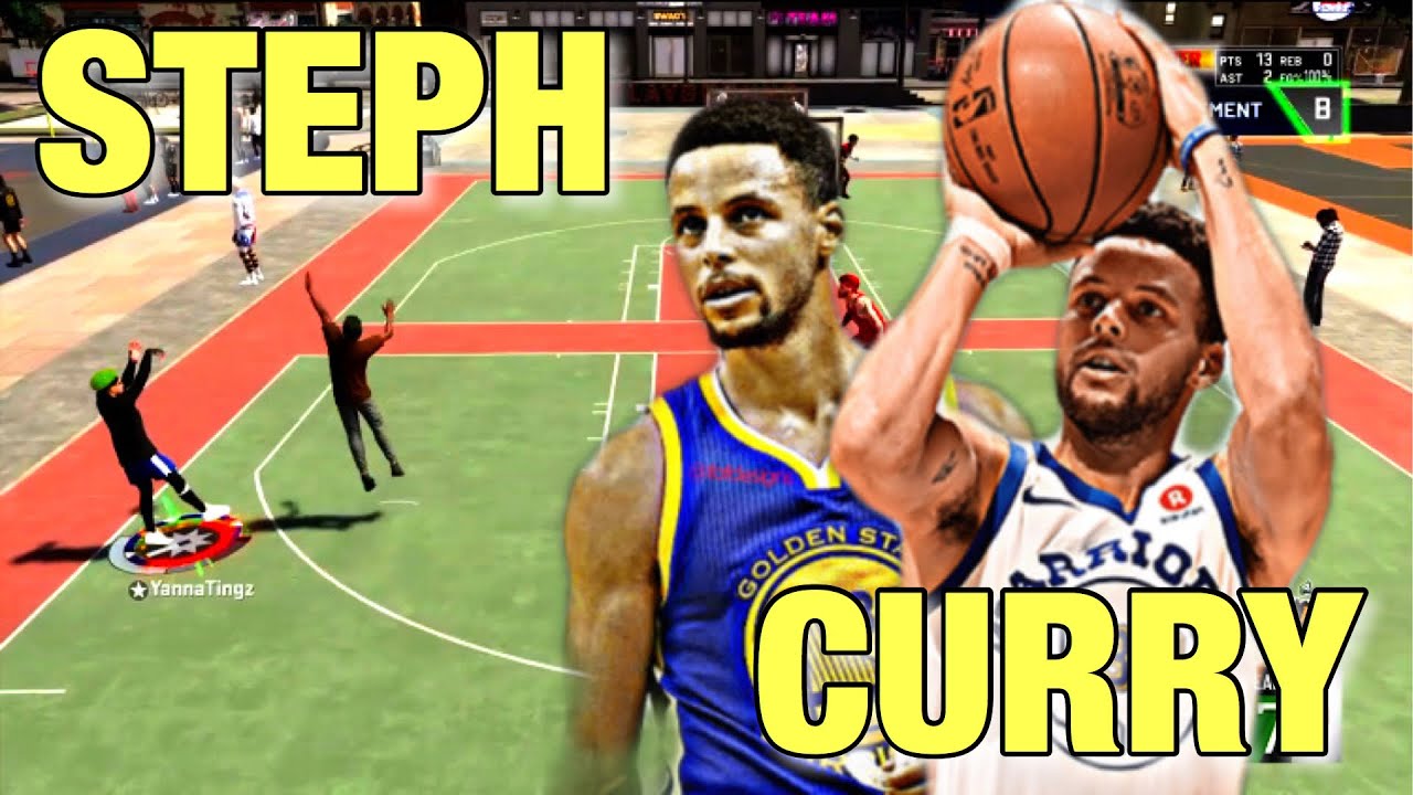My Slashing Steph Curry Build | NBA 2K20 - YouTube
