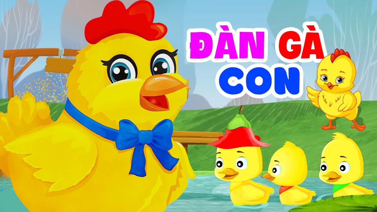 ĐÀN GÀ CON LÔNG VÀNG - Nhạc Thiếu Nhi Đàn Gà Con Remix Vui Nhộn Hay ...