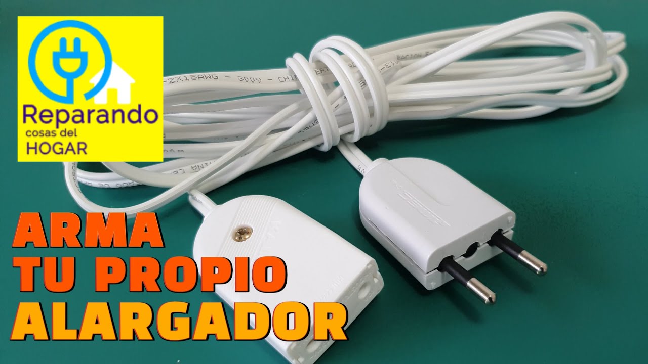 Arma tu propio alargador extensión eléctrica - YouTube