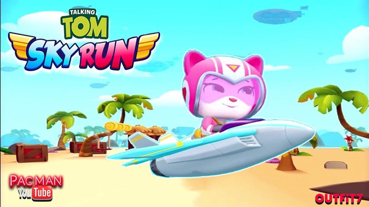 Talking Tom Sky Run Gameplay Walkthrough Levels 22 to 30 - YouTube