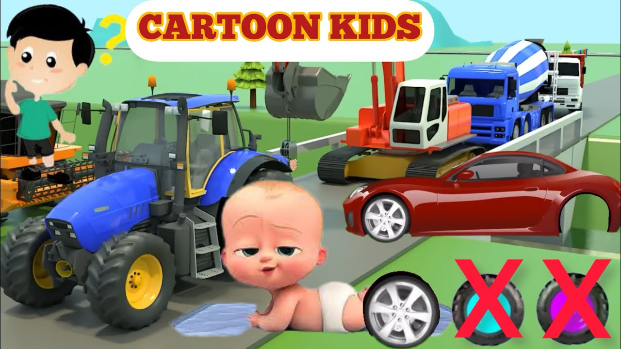 CORRECTLY CORRECTLY GUESS THE CAR PARTY ( CAR WHELL 1 ) #cartoon ...