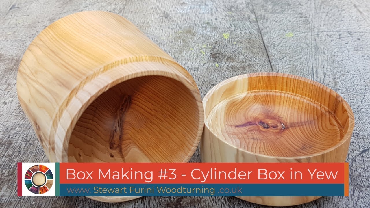 Box Making #3 Cylinder Box in Yew - YouTube