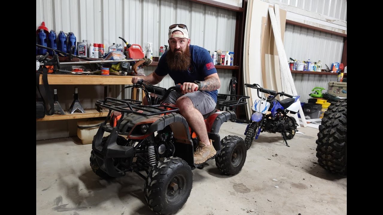 UPGRADED Carburetor on chinese ATV. RUNS BETTER THAN NEW!!! - YouTube