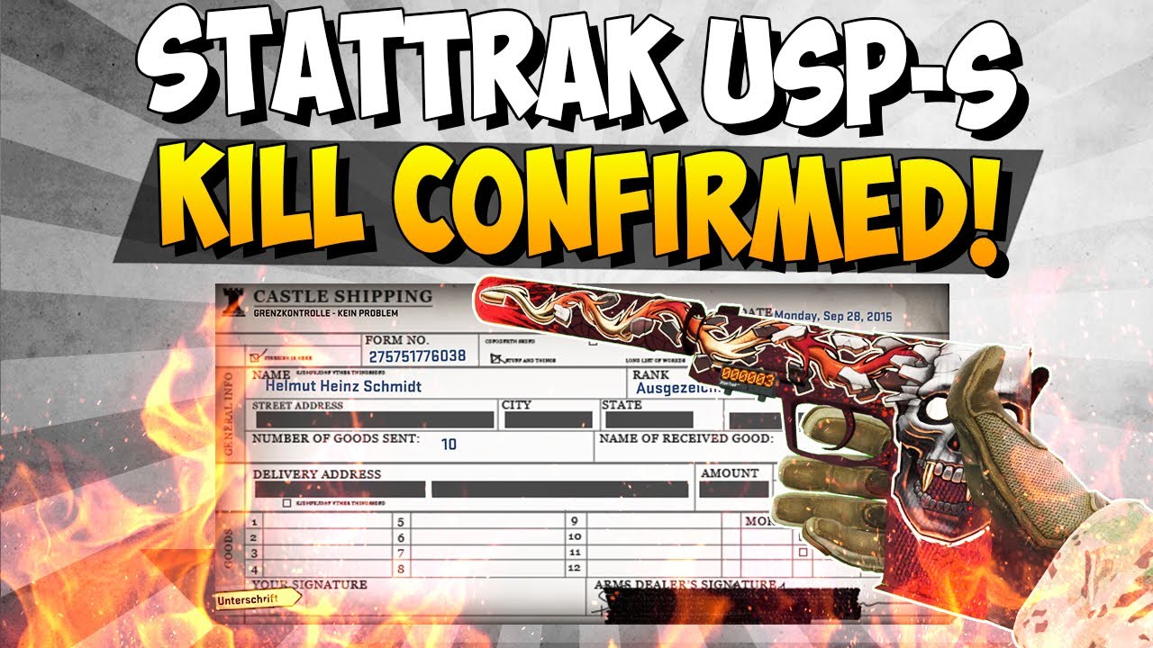 Stattrak USP - S | Kill Confirmed Trade Up - YouTube