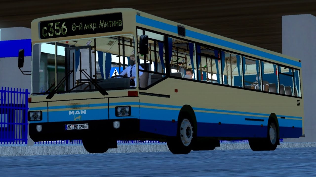 [PBS]TEST 7: MAN SL202 40 GBU - Mapa Vilarejo Snow 1.0 Linha 200 - YouTube