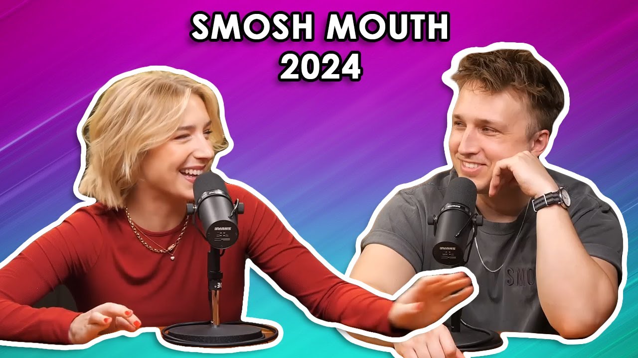 shayne and courtney on smosh mouth 2024 part 2 (aka shayne and courtney know the same tiktoks ...