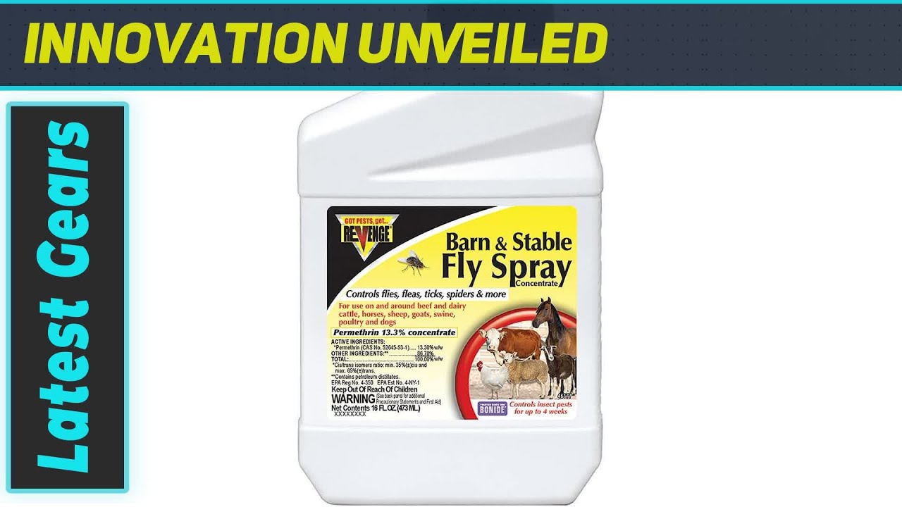 Bonide Barn & Stable Fly Spray: Ultimate Pest Control? - YouTube