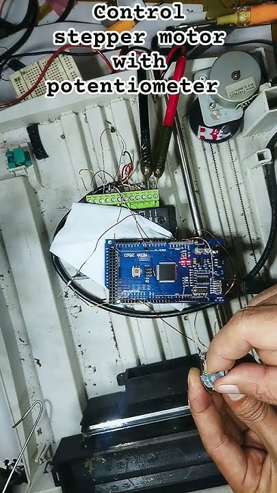 Control motor stepper with arduino Mega, Tb6600, and potentiometer # ...
