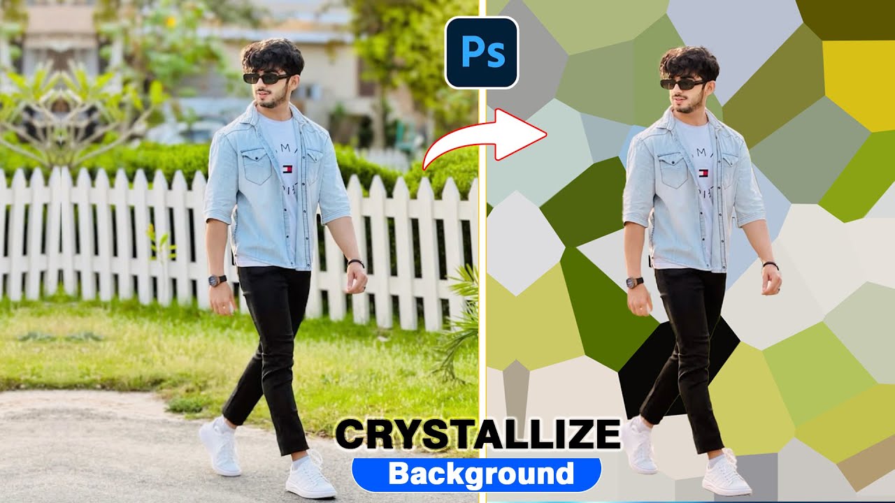 How to Change Background in Photoshop | Adobe Photoshop | - YouTube