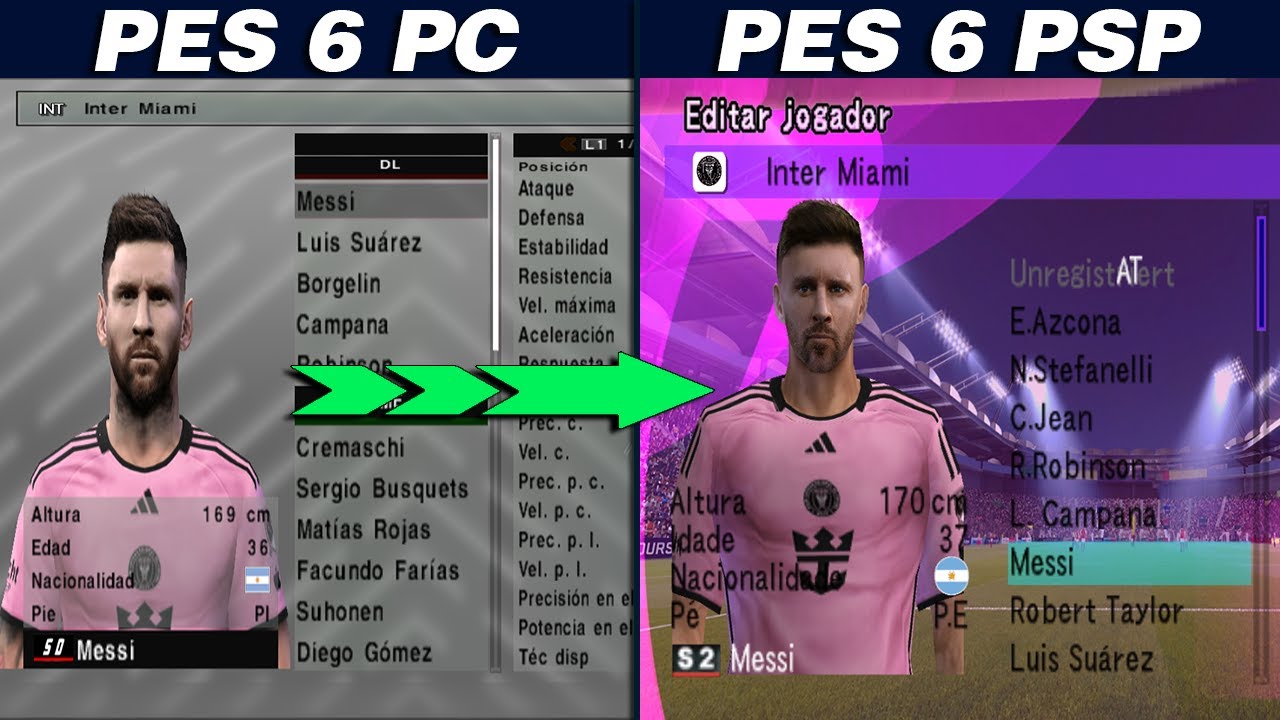 TUTORIAL! COMO CONVERTIR CUALQUIER OF/OPTION FILE DE PES 6 PC A ...