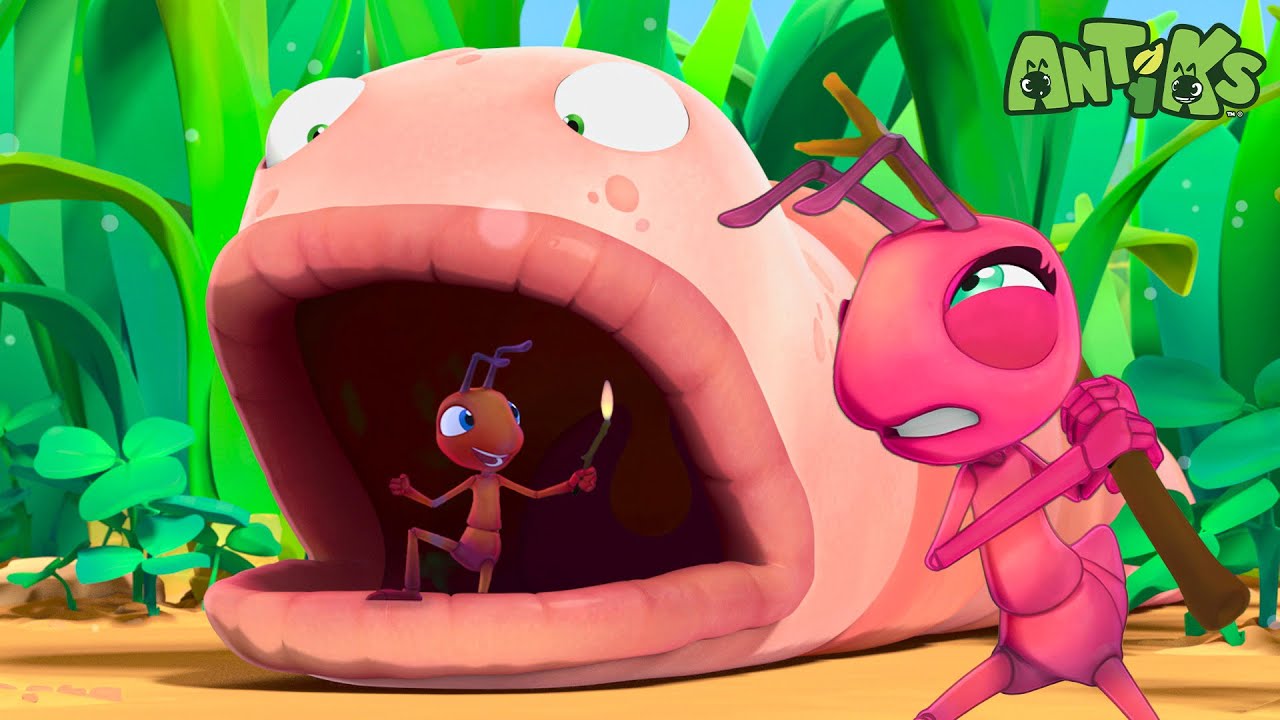 Cave Dwellers: Inside the GIANT WORM | Antiks 🐜 | Funny Cartoons for ...